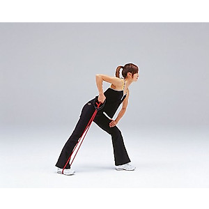 TOEI Light H-7417R Exercise Tube, Red, 0.3 inches (8.5 mm), Length 5.7 inches (145 cm), Thickness 0.3 inches (8.5 mm)