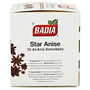 Badia - Star Anise Tea Caffeine Free - 10 Tea Bags