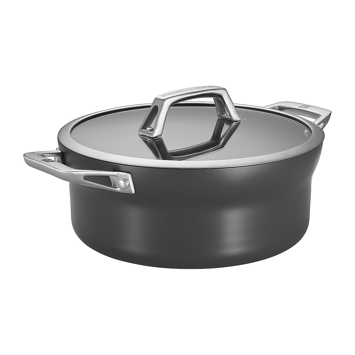 ZWILLING Motion Hard Anodized 5-qt Aluminum Nonstick Dutch Oven