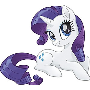 7 Inch Rarity Wall Decal Sticker MLP My Little Pony The Movie Removable Peel Self Stick Adhesive Vinyl Decorative Art Kids Room Home Decor Girl Bedroom Nursery 7 by 7 inches Tall
