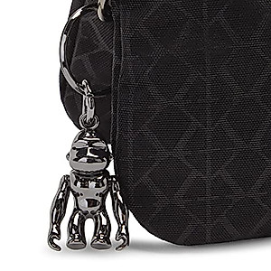 Kipling Womens Creativity Large Pouch, Versatile Cosmetics Kit, Lightweight Nylon Travel Organizer Wallet, Signature Emb, 7.25 L X 4.25 H X 1.5 D US