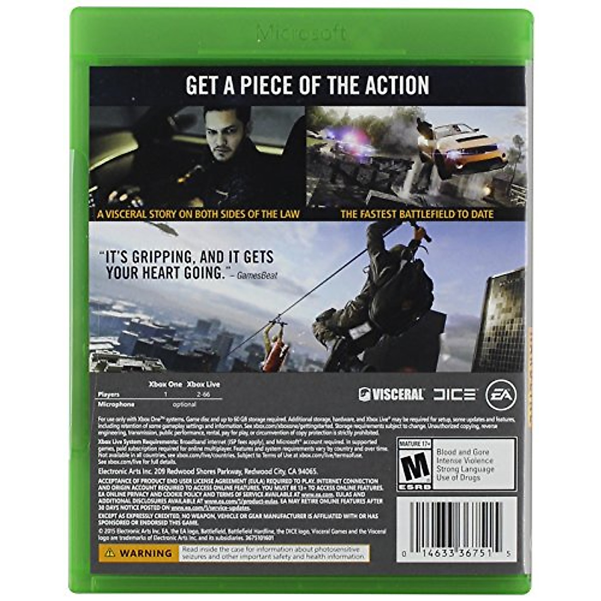 Battlefield Hardline - Xbox One