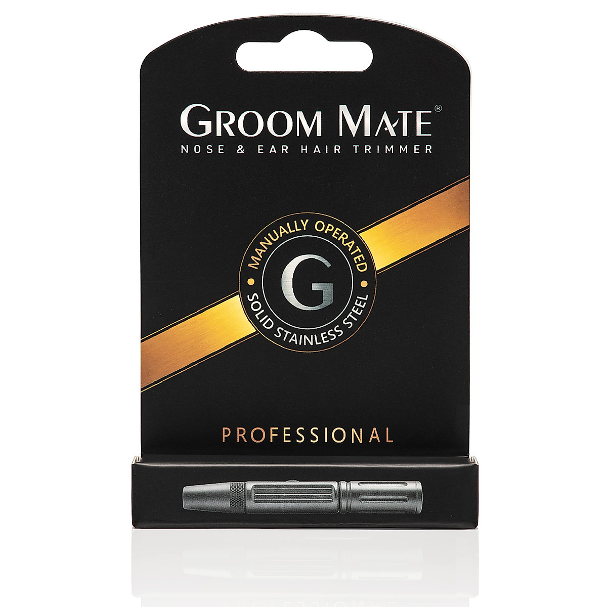 Groom Mate Professional Nasal & Ear Hair Trimmer - Made in USA