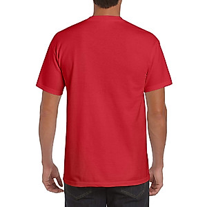 Gildan Ultra Cotton - Short-Sleeve T-Shirt with Pocket. 2300 - Large - Safety Green