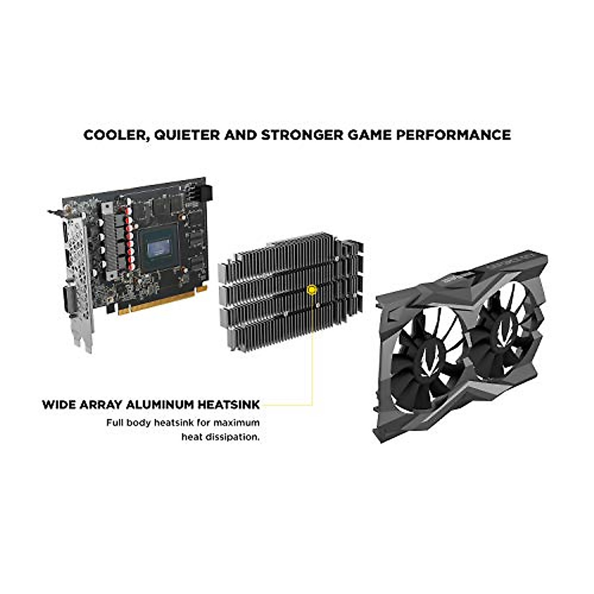 ZOTAC Gaming GeForce GTX 1650 Super Twin Fan 4GB GDDR6 128-Bit Graphics Card, Super Compact, Zt-T16510F-10L