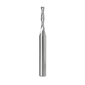 ROUTYBITS - 1/8 Diameter, Up Cut Bit, 1/4 in Dia Shank, 3/4 inch Cut Length, Solid Carbide, Spiral Endmill, CNC Router Bits