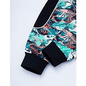 KANGKANG Toddler Boy Clothes, 2t Boys Clothes 3t Boy Clothes Dinosaur Pattern Letter Printed Long Sleeve Crewneck Sweatsuit Top and Pants 2 Pcs Fall Winter Toddler Clothes Outfits Set