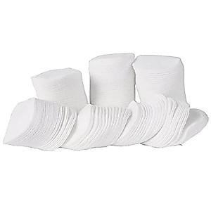 600 Premium Gun Cleaning Patches 2.5" Round White Care Pistol Rifle Maintenance