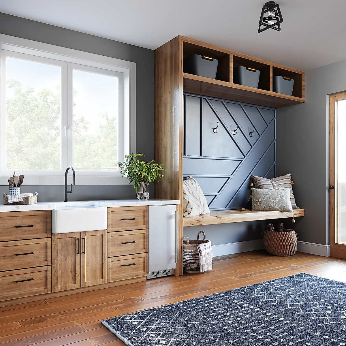 Avallon AFR152LH 15 Inch Wide 3.3 Cu. Ft. Compact Refrigerator with LED Lighting and Left Swing Door - Stainless Steel