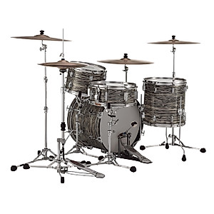 Pearl President Series Deluxe 3-piece 75th Anniversary Edition Shell Pack in Desert Ripple (#768) covered finish featuring 20"x14" Bass Drum w/Cymbal Holder, 12"x8" Tom, and 14"x14" Floor Tom