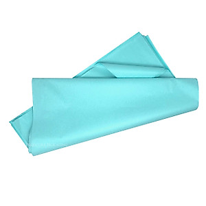 Caribbean Teal Wrap Tissue Paper 15 Inch X 20 Inch - 100 Sheets