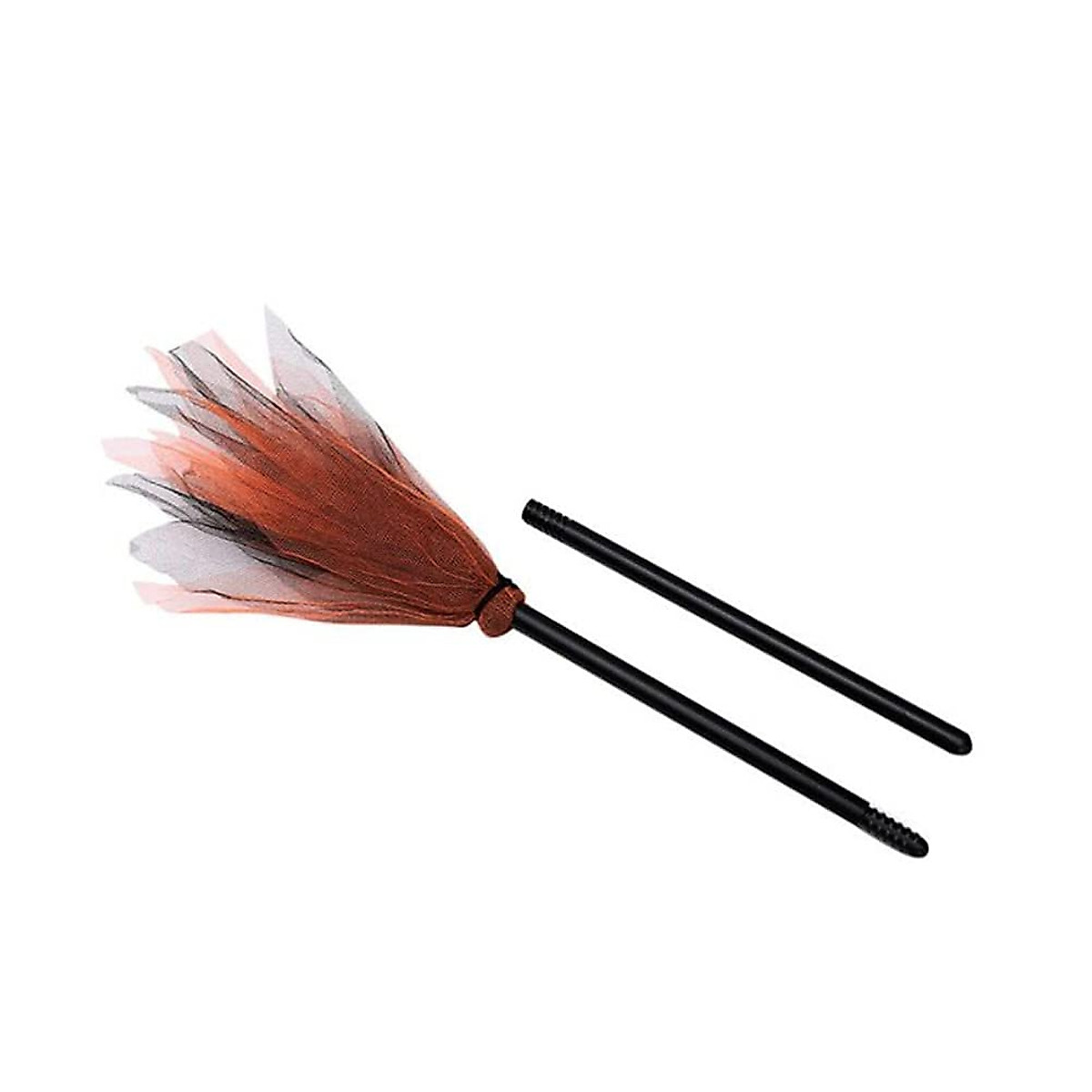 VALICLUD Halloween Witch Broom Props Kids Witch Broomstick Halloween Broomstick Witch Costume Accessories Halloween Cosplay Accessory (Random Color)