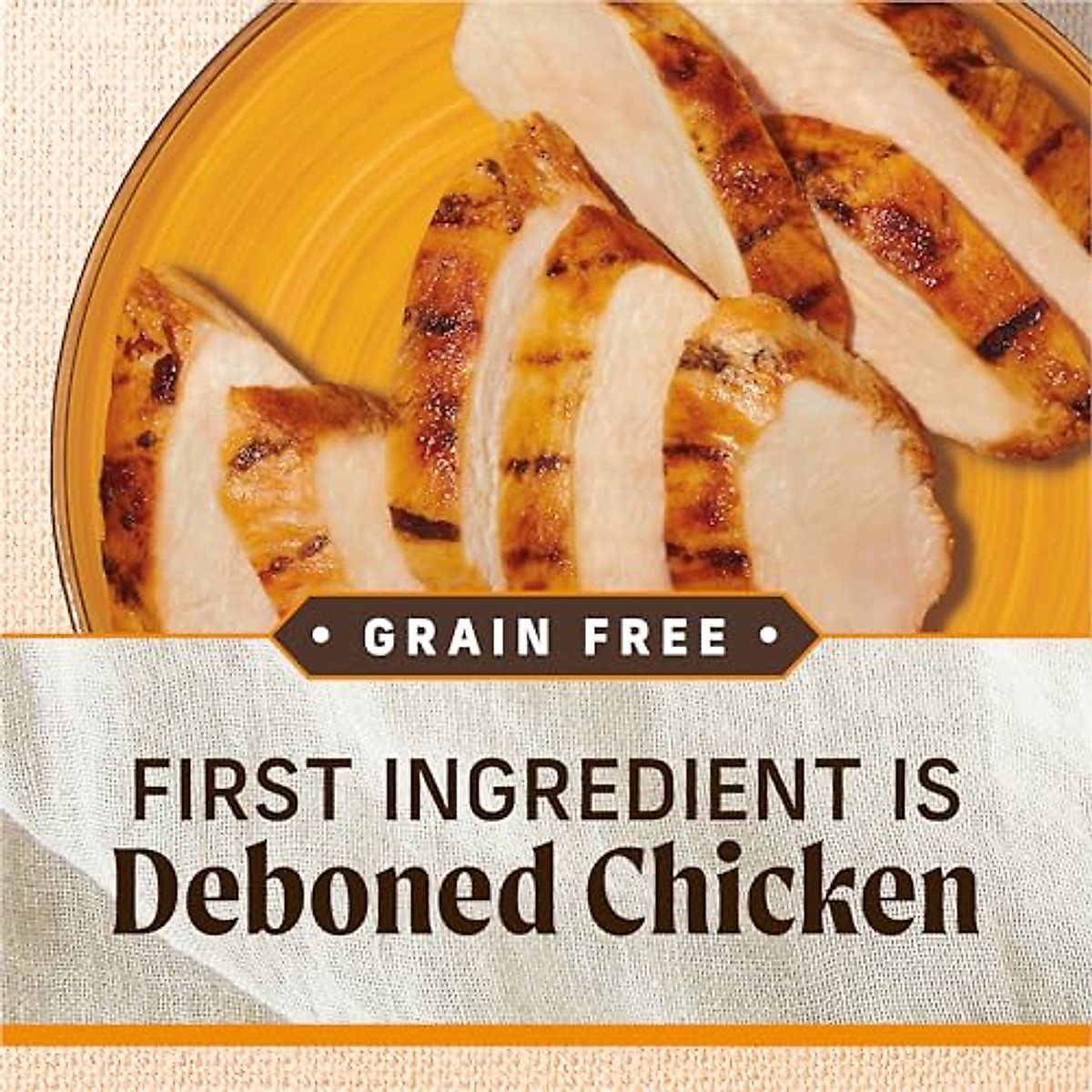 Merrick Lil’ Plates Premium Grain Free Dry Dog Food For Small Dogs, Real Chicken And Sweet Potato Kibble - 12.0 lb. Bag