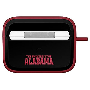 AFFINITY BANDS Alabama Crimson Tide HDX Case Cover Compatible with Apple AirPods Pro 1 & 2 (Classic Black)