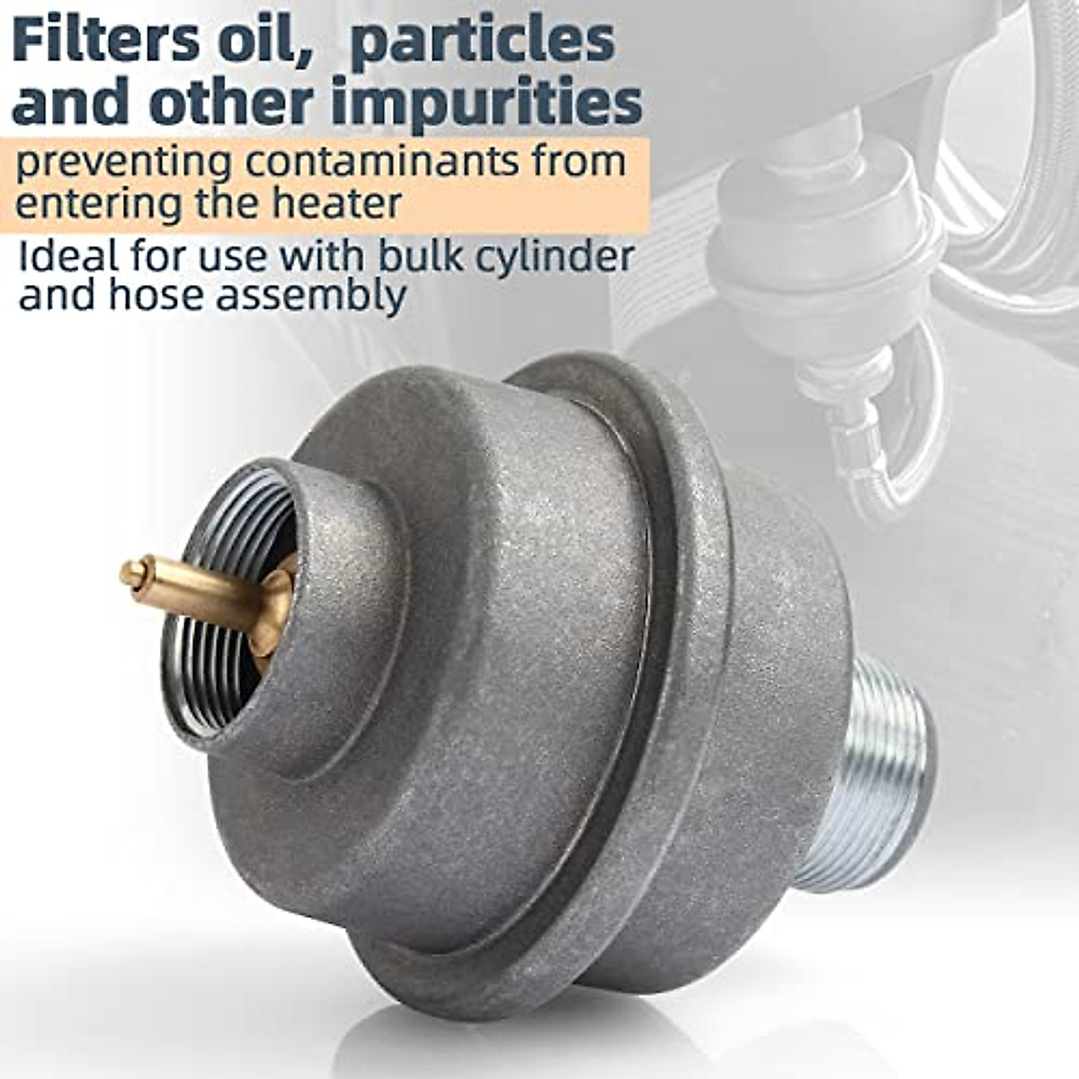 Heater Propane Fuel Filter Replacement for Mr Heater Propane Big Buddy, Portable Buddy & Tough Buddy Heaters