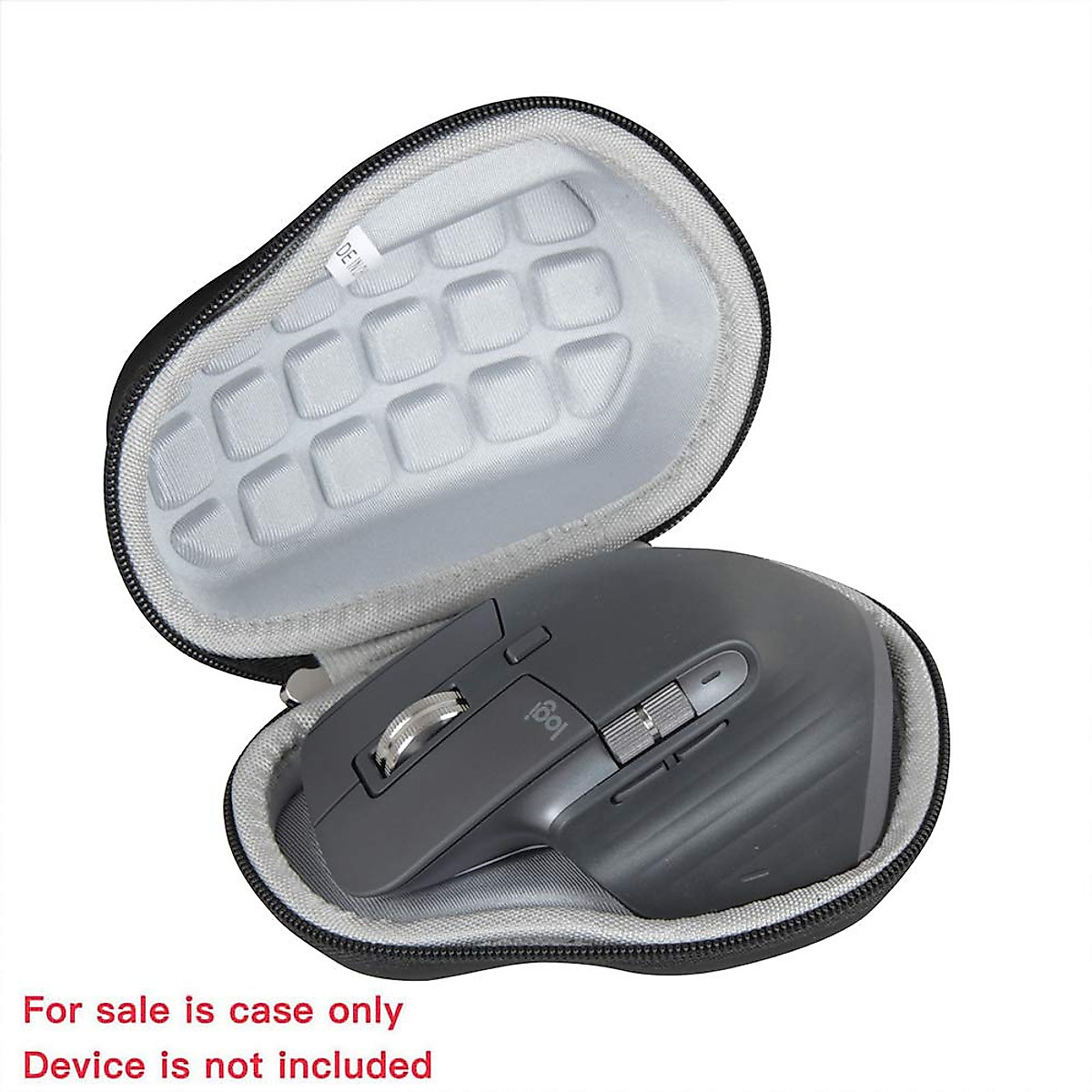Hermitshell Hard Travel Black Case for Logitech MX Master 3 / Logitech MX Master 3S Advanced Wireless Mouse-2.0 Upgrade Version No Shake