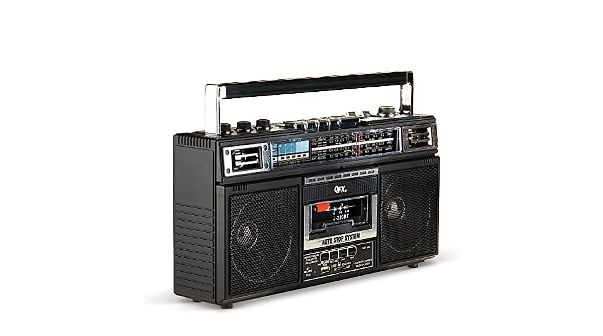 QFX J-220BT Boombox: Bluetooth & MP3 Features