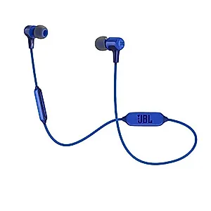 JBL E25BT Portable Wireless Bluetooth In-Ear Headphones - Blue (Renewed)