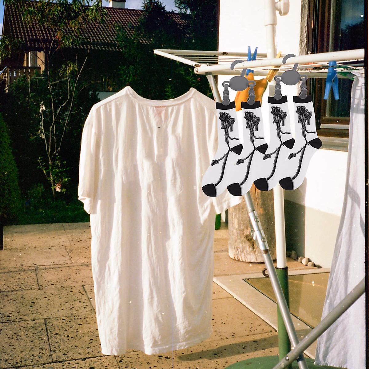 Zerodeko 10pcs Children's Shoe Clip Kids Hangers Childrens Closet Clothes Hangers Food Drying Rack Muffin Container Infant Socks Hanger Home Supplies Plastic Organizer Coat Baby