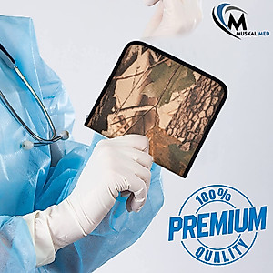 MuskalMed Advanced Dissection Kit - 24 Pieces Total. High Grade Stainless Steel Instruments Perfect for Anatomy, Biology, Botany, Veterinary and Medical Students 11 Bonus Scalpel MLT-03