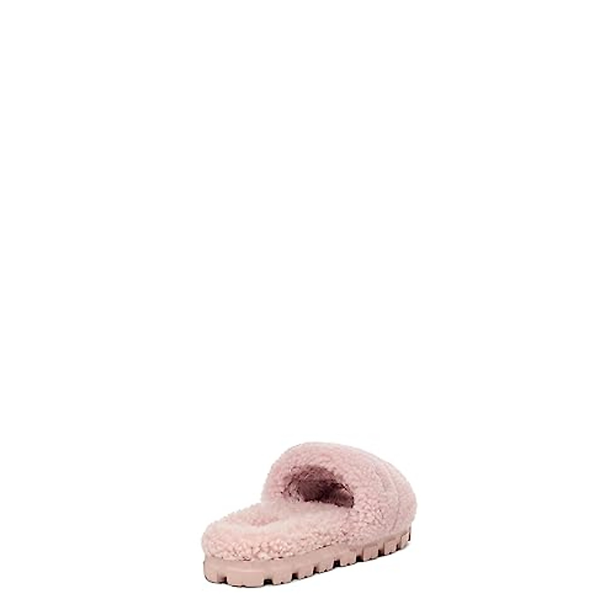 UGG Women's Cozetta Curly Slipper, Rose Grey, 10