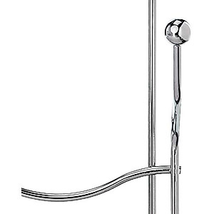 Inspired Living by Mesa Inspired Living Over The Door Hanger 6 Organizer in Silver Bay Collection utility-hooks,