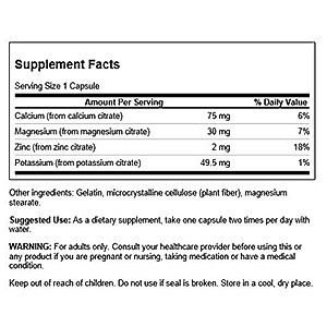 Swanson Multi-Mineral Citrate Complex 60 Capsules (2 Pack)
