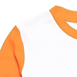 Miraculous Rena Rouge Little Girls Pajama Shirt and Pants Sleep Set Orange/White 5-6
