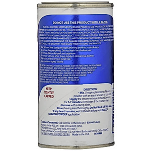 Magic Shaving Powder Blue Regular Strength 5 oz (Pack of 5)