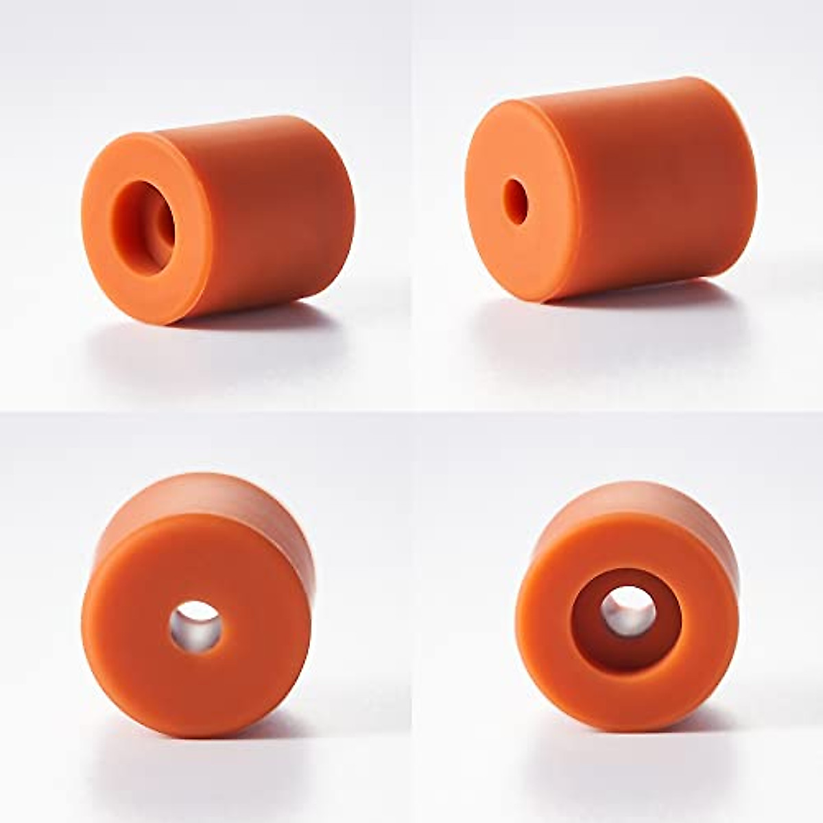 3D Printer Silicone Bed Mounts, Ender 3 Silicone Leveling Solid Bed Mount, 3D Printer Leveling Spring Replacement Part for CR-10/Ender-3 v2/ Pro/S1/Ender 5 Pro, 8PCS