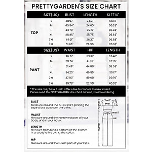 PRETTYGARDEN Women's Two Piece Outfit Short Sleeve Pullover with Drawstring Long Pants Tracksuit Jogger Set (Wine Red,XX-Large)