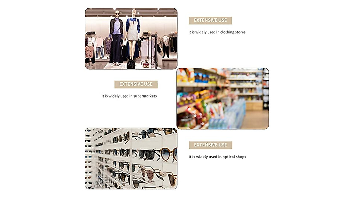 POPETPOP Acrylic Shelf Dividers for Perfect Storage