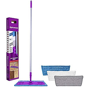 Rejuvenate Microfiber Mop Bundle with Floor Cleaner and Pads