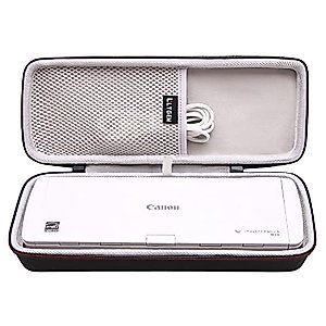 LTGEM EVA Hard Case for Canon imageFORMULA R10 Portable Document Scanner - Protective Carrying Storage Bag
