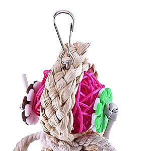Bird Chew Toy for Parrot Macaw African Greys Amazon Budgies Parakeet Cockatoo Cockatiels Conure Lovebird Finch Canary Cage