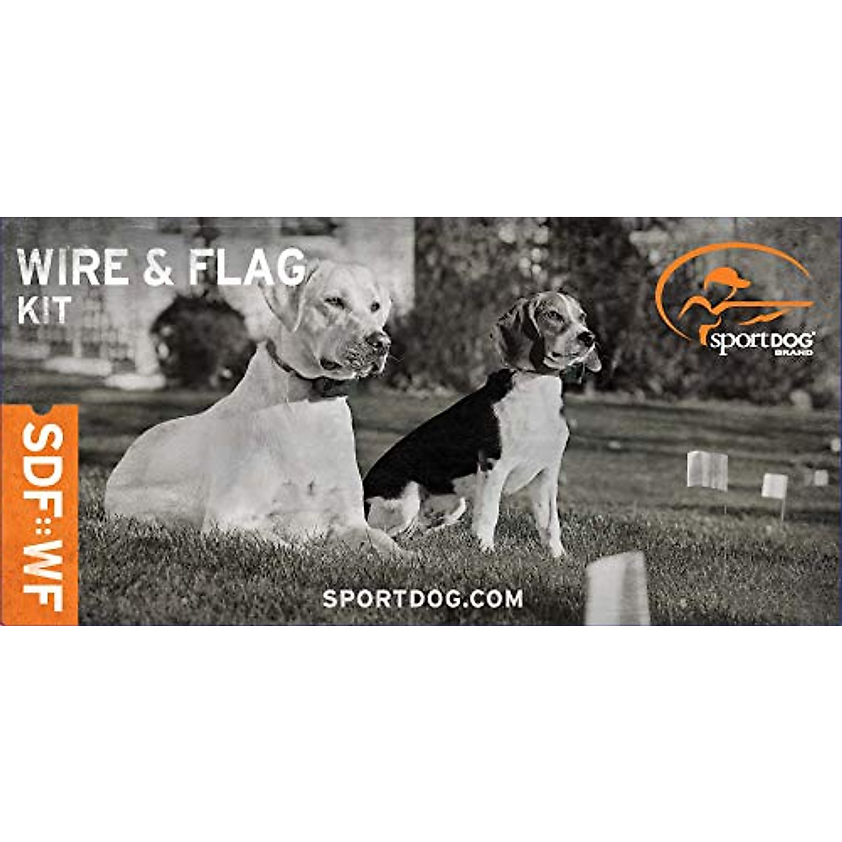 SportDOG Brand Wire & Flag Kit for In-Ground Fence Systems - Additional or Replacement Wire to Expand Your Fence Boundary - Includes Wire, Flags, Wire Connectors, and Splice Capsules