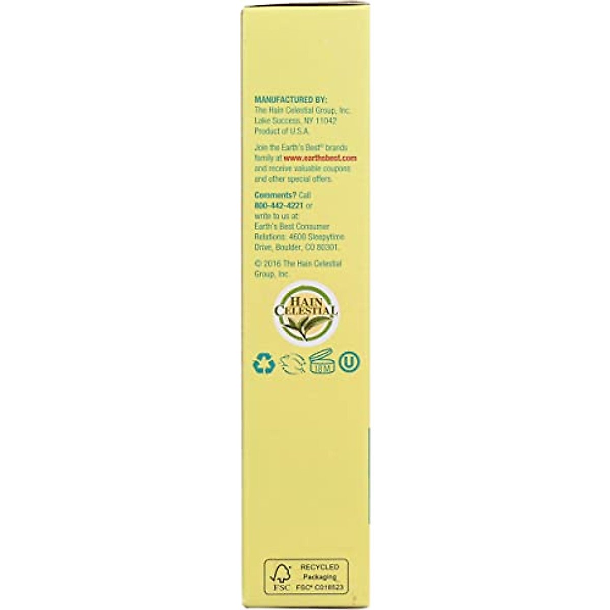Earth's Best Toddler Toothpaste, Strawberry Banana, 1.6 Oz
