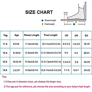 Exegawe Baby Mesh First Walkers Shoes - Toddler Lightweight Breathable Non-Slip Sneakers for Boys Girls(N1 Grey, Tag12.5/9-18m)