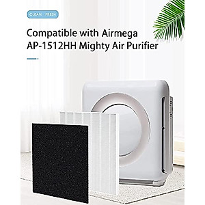 Fil-fresh Airmega AP-1512HH Filter Replacement for Coway Air Purifier