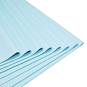 160 Sheets Blue Tissue Paper for Gift Wrapping Bags, Bulk Set for Birthday Party, Holidays, Art and Crafts (15 x 20 in)