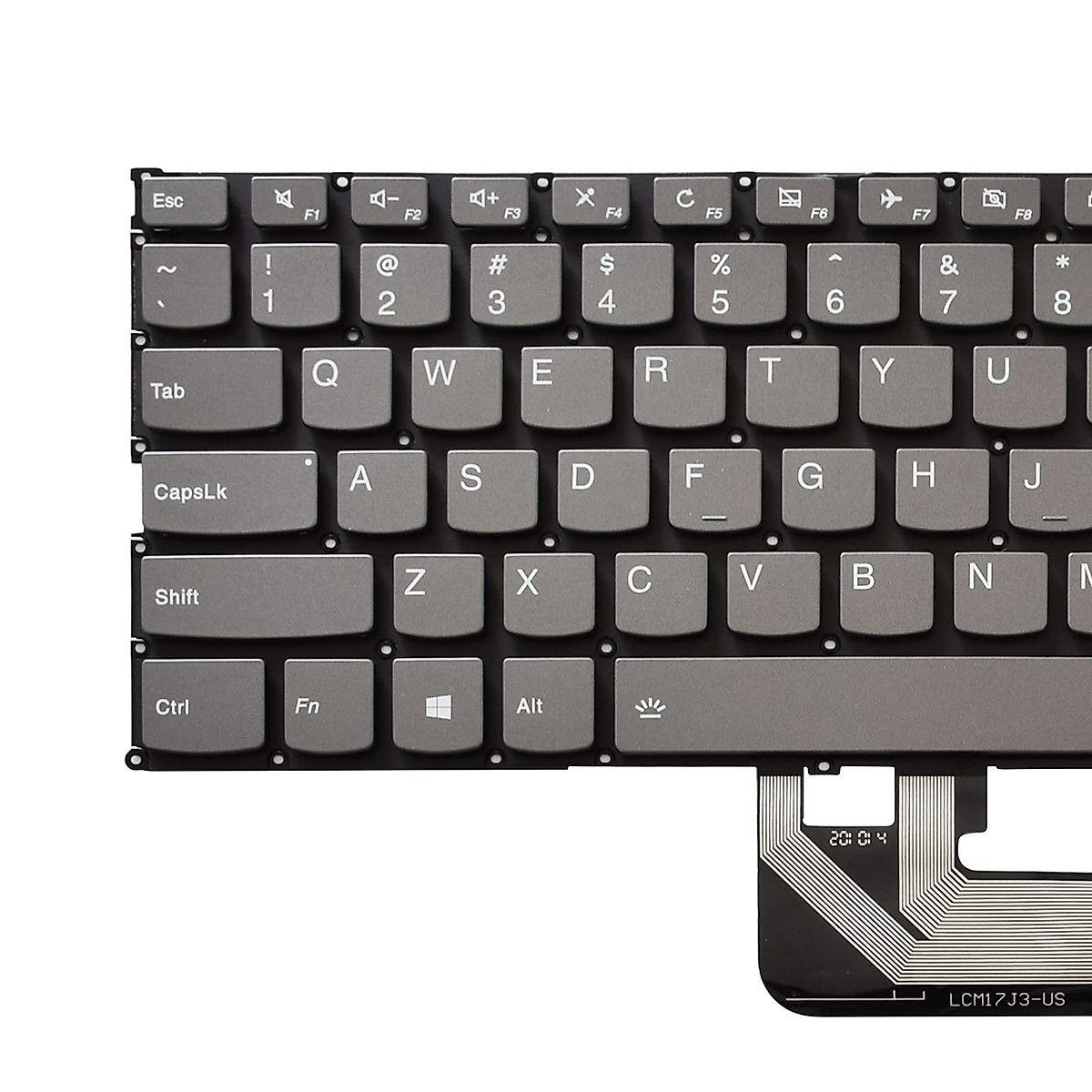 SUNMALL Keyboard Replacement Compatible with Yoga 730-13IKB 730-13IWL 730-15IKB 730-15IWL,Yoga 530-14IKB, Flex 6-14ARR Flex 6-14IKB Series Laptop with Backlight US Layout