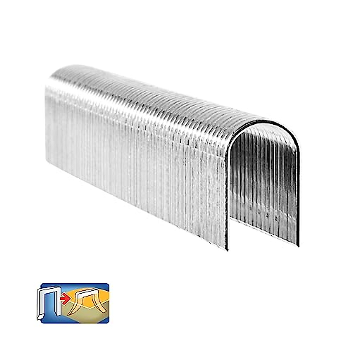 Rapid High Performance No.28 Cable Staples, Leg Length: 11 mm, 11891933-5000 Pieces