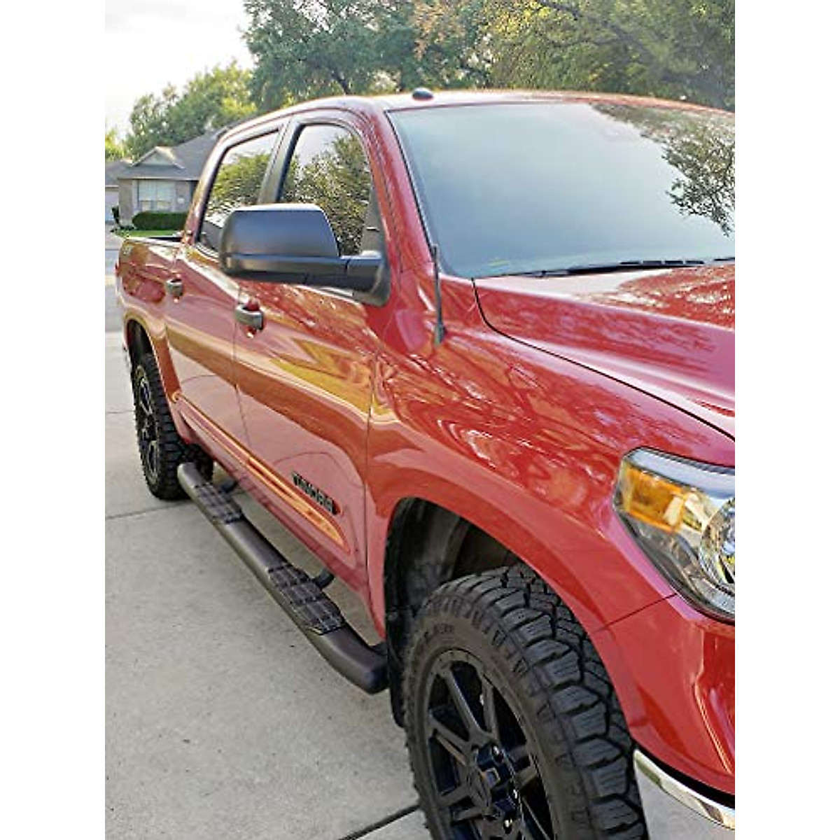AntennaMastsRus - The Original 6 3/4 Inch Replacement Rubber Antenna Mast fits Toyota Tundra (2000-2020) Accessories - USA Stainless Steel Threading - Car Wash Proof - Internal Copper Coil