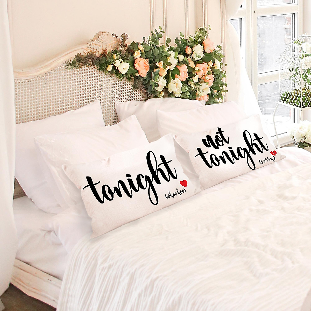 Mancheng-zi Bridal Shower Gifts,12x20 Pillow Cover,Bachelorette Gifts for Bride,Bridal Shower Gifts,Wedding Gifts,Bridal Shower Gifts for Bride to be,Funny Throw Pillows for Bedroom (Beige)