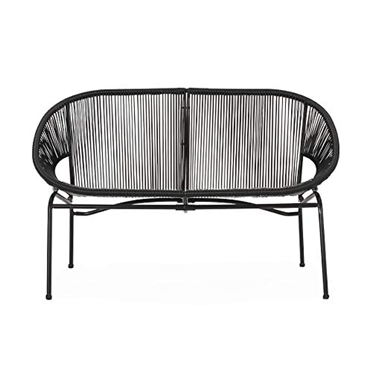 Christopher Knight Home Loveseat, Black