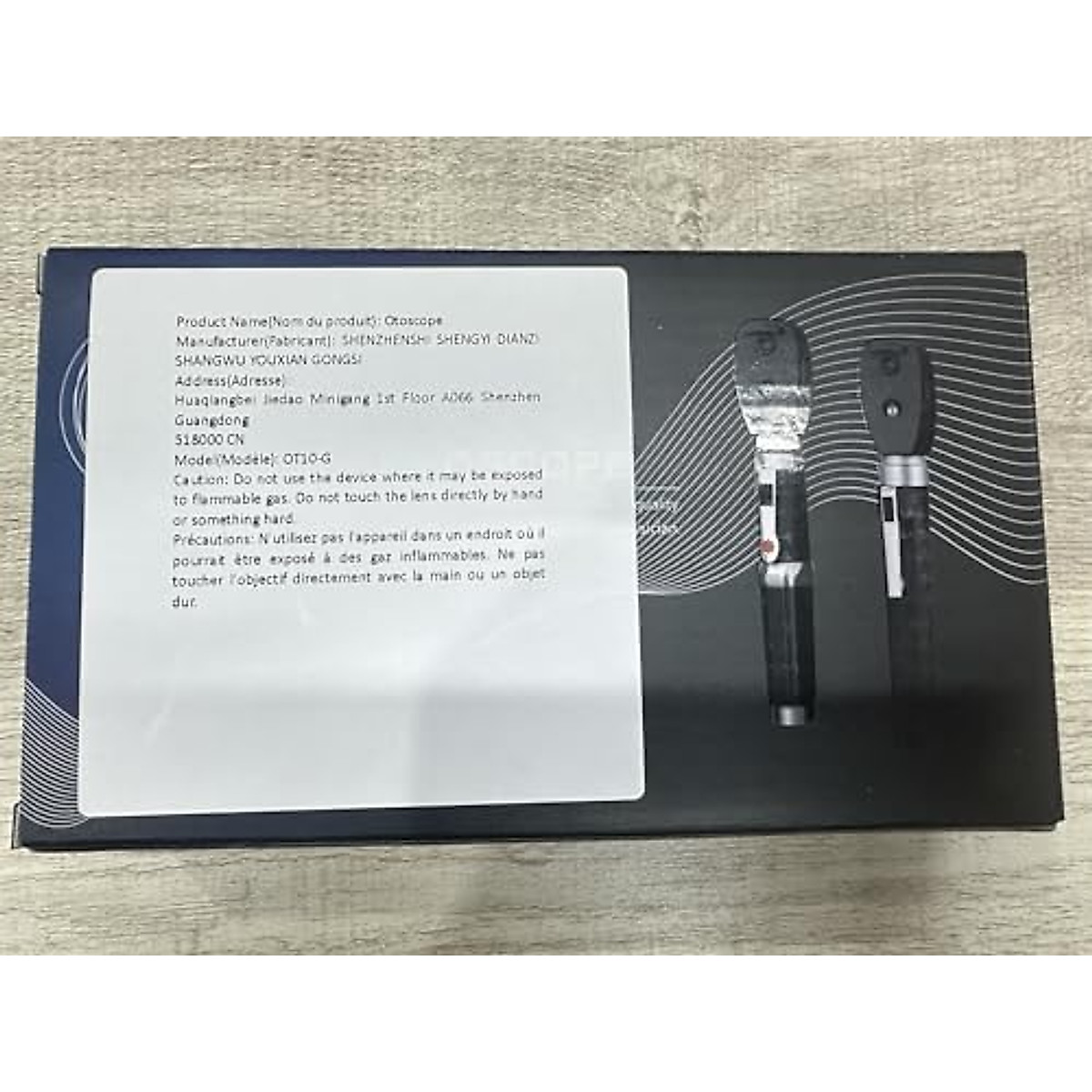 Mini Ear Otoscope, Bysameyee Magnification Diagnostic Ear Scope with LED Direct Illumination Light, Ear Healthy Tool for Doctors Nurses Adults Kids Baby Elder Pets Animals