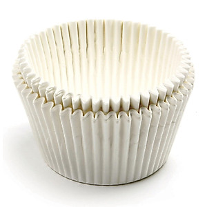 Norpro Giant Muffin Cups, White, Pack of 500