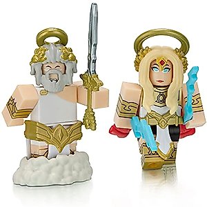 Roblox Celebrity Collection - Kingdom Simulator: Thunder Saint & Sword Saint Game-Pack [Includes Exclusive Virtual Item]