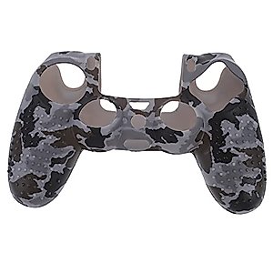 OSALADI Gamepad Anti- Slip Sleeve Silicone Cover Case for Game Console Handle Compatible for PS4 Slim pro