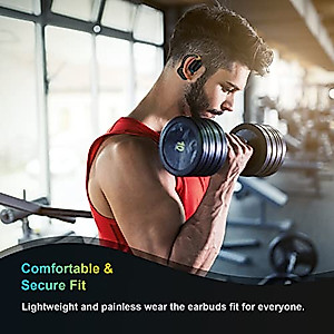 Couple Wireless Earbuds Open Ear Bluetooth 5.3 Headphone for iPhone 14 Pro Max 13 Samsung Galaxy Z Fold 4 S23 S22 Ultra S20 S21 Oneplus Google Bluetooth Stereo Sound Noise-canceling Earphones with Mic